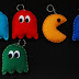 PacMan / Come Come em feltro com moldes - Feltro e moldes para artesanato