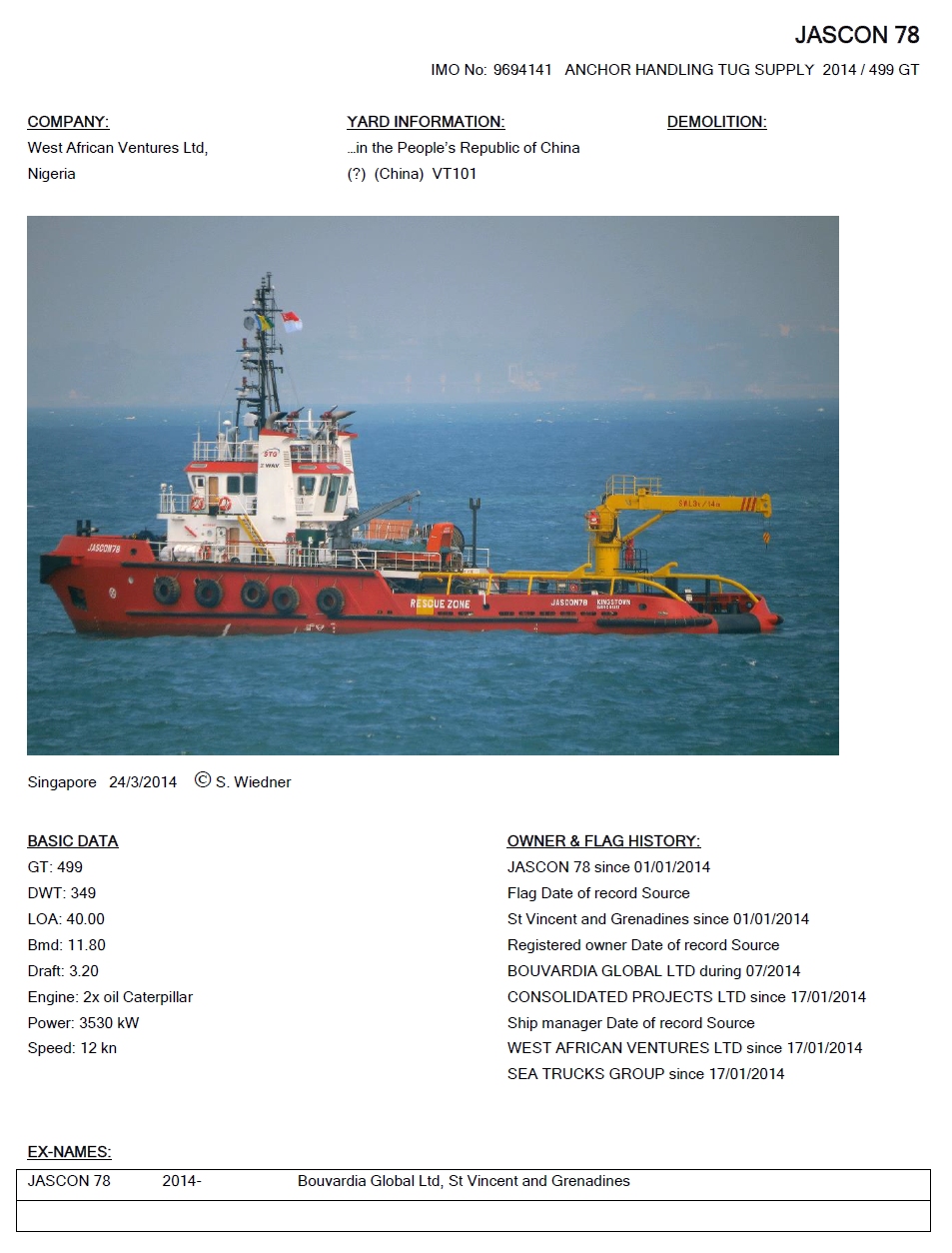 Cargo-Vessels-International / Non-Commercial-Shipping-Research: JASCON ...