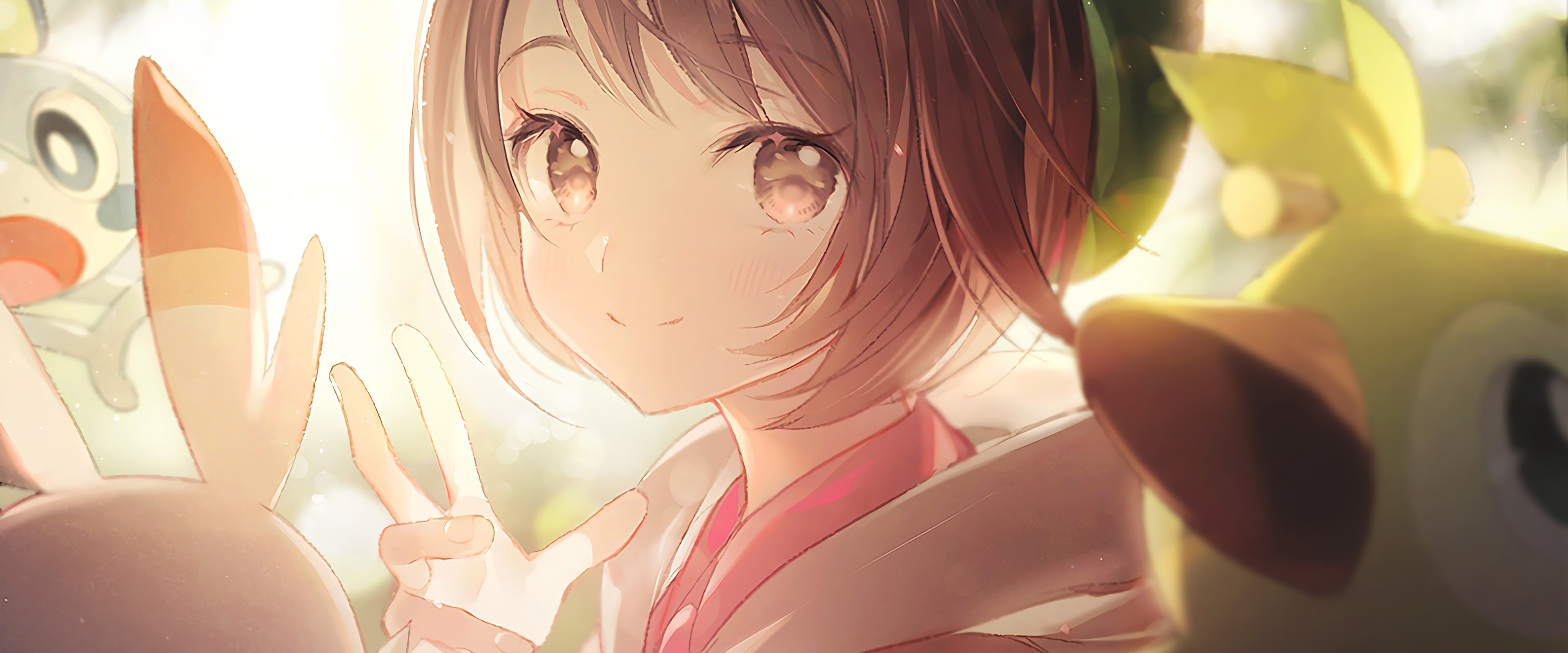 Pokemon Sword and Shield, Female, Pokemon Trainer, 4K, #49 Wallpaper ...