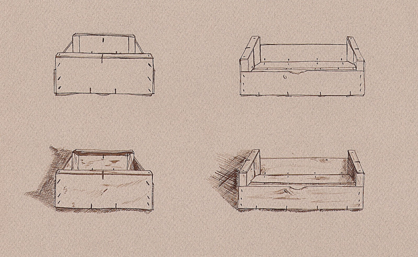 Les devoirs d'AquarL: Dans mon cageot...