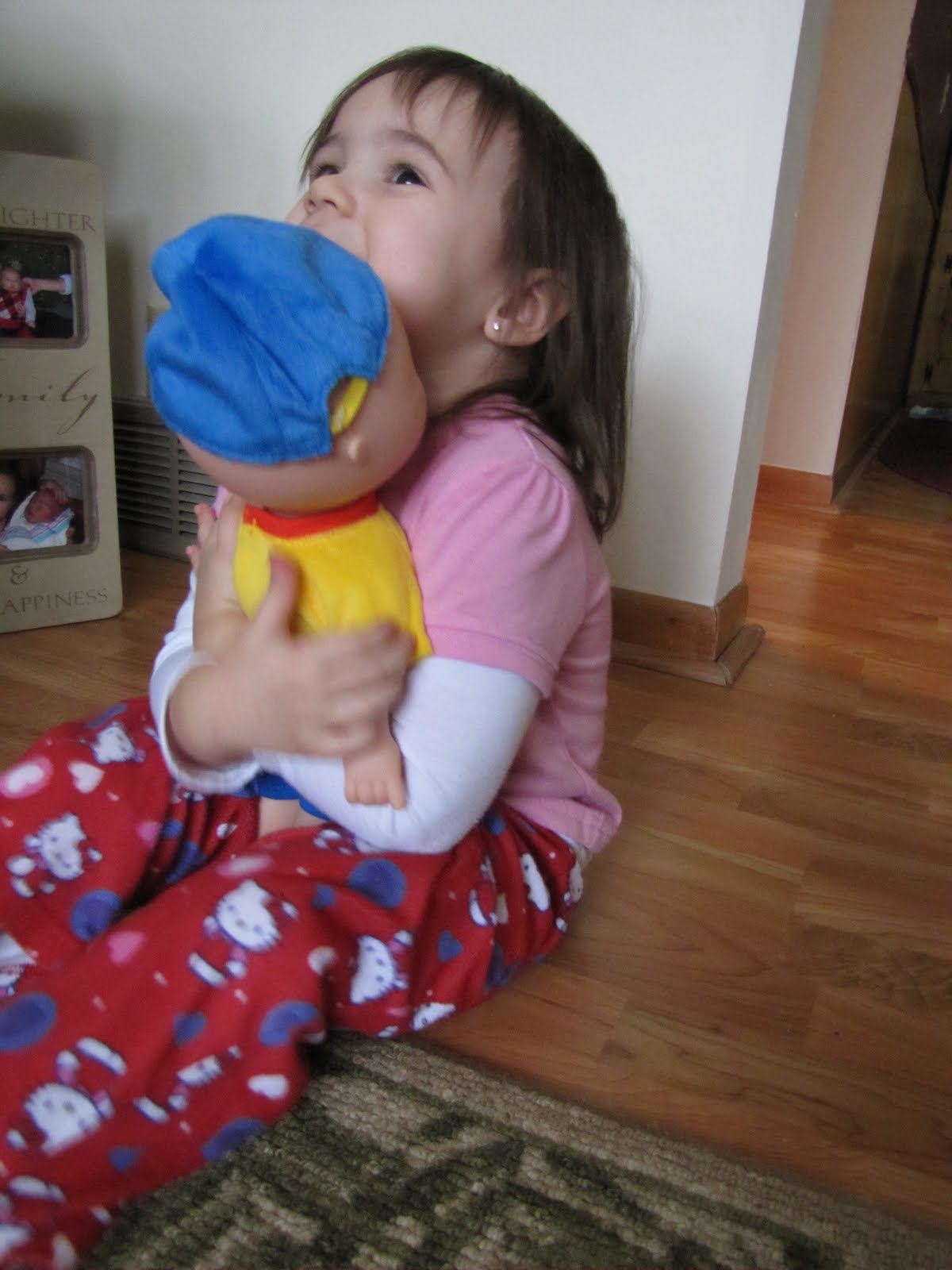 A Mom's Balancing Act: Caillou Doll & Caillou Learning Train ~ Review