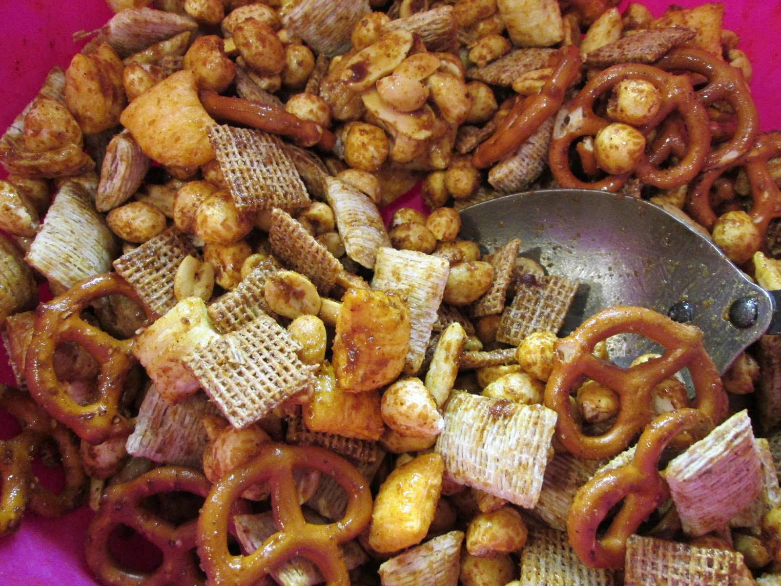 Please, DON'T pass the salt!: Party Snack Mix
