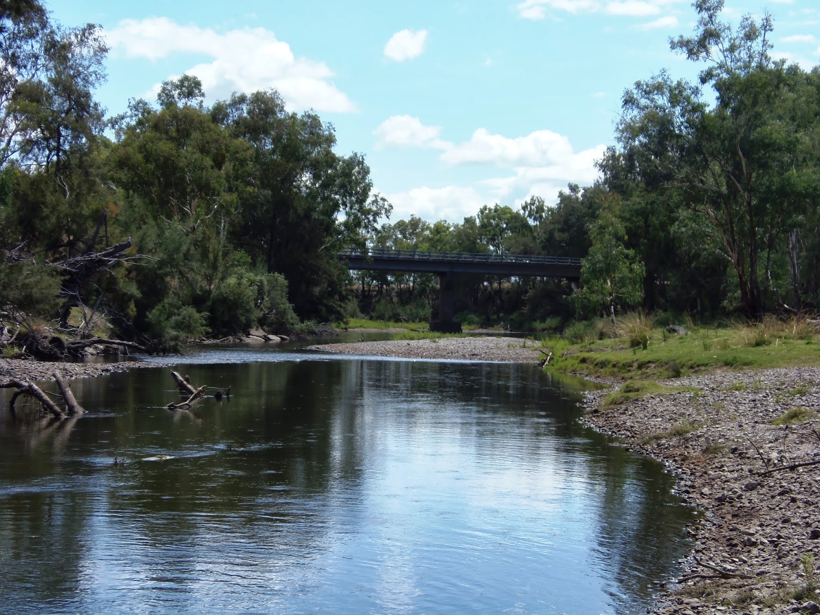 Solo Steve On The Road: TEXAS Qld by the DUMARESQ RIVER