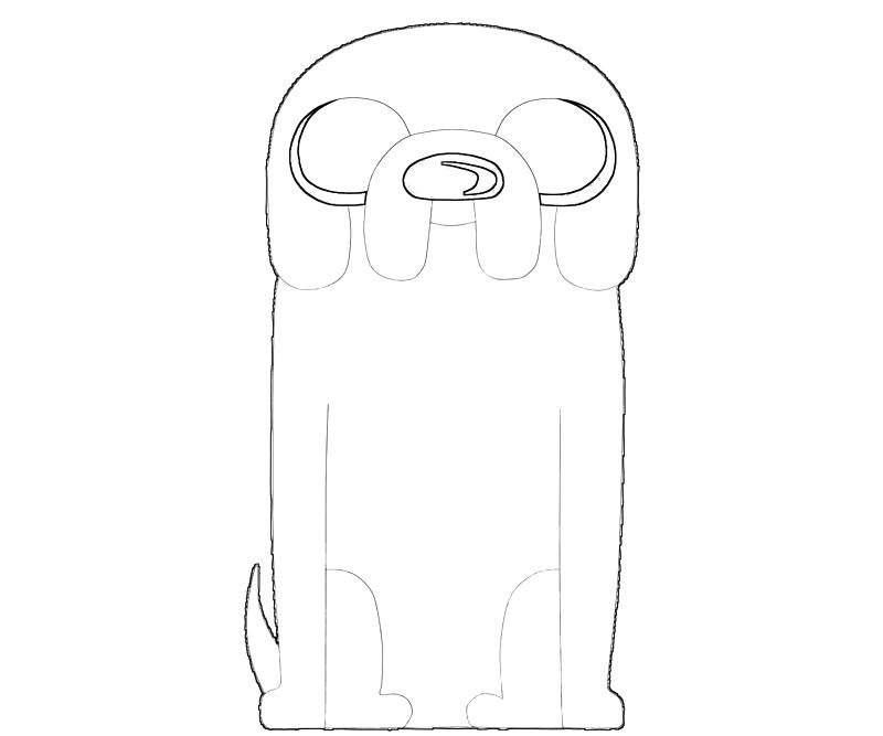 Jake The Dog Sketch | Star Sasa