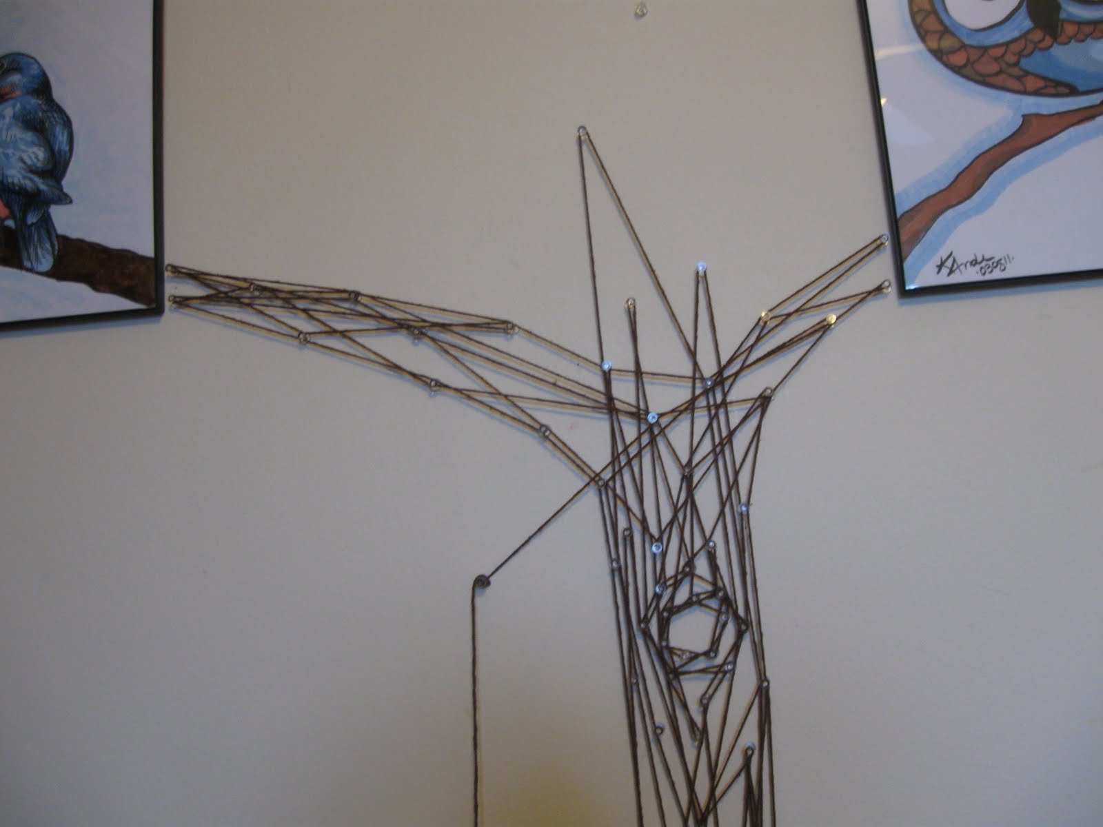 Kandeart.com blog!: Baby's First String Tree - A How-To Post