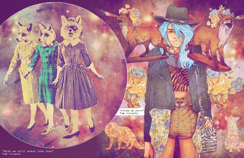 alé alé laboratorio de moda: Fab Ciraolo, Ilustrador y Blogger Chileno.