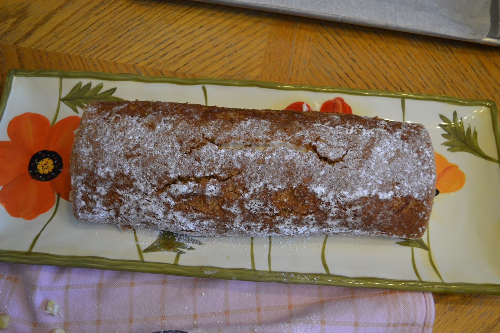 A Taste of Alaska: Carrot Cake Roulade with Pineapple Cream Cheese