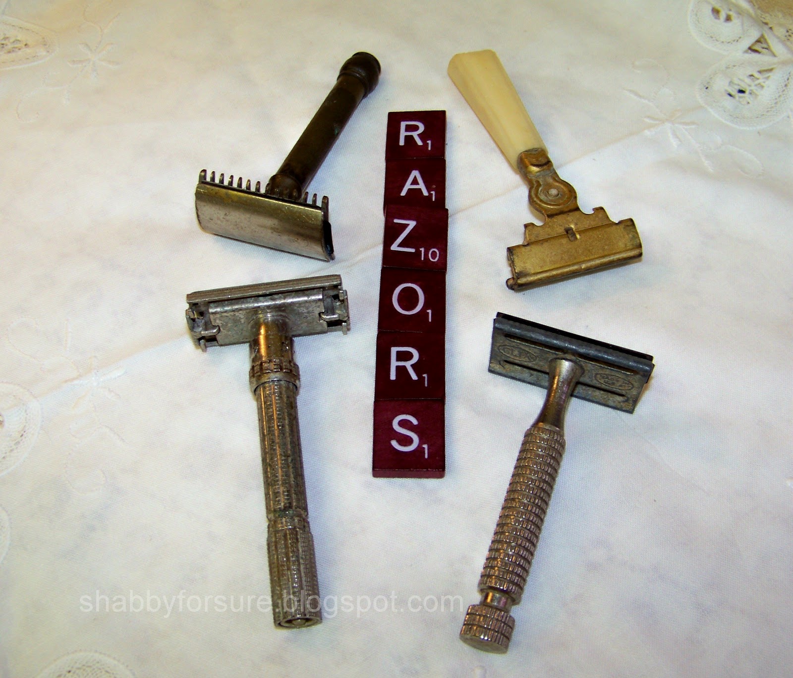 Shabby For Sure: Dad's Razor