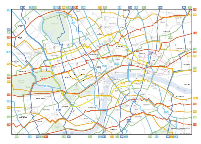 Final Major Project: London Cycle map campaign.