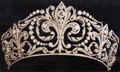 Tiaras y Joyas Reales - Tiaras and Royal Jewels: Tiara Flor de Lis ...