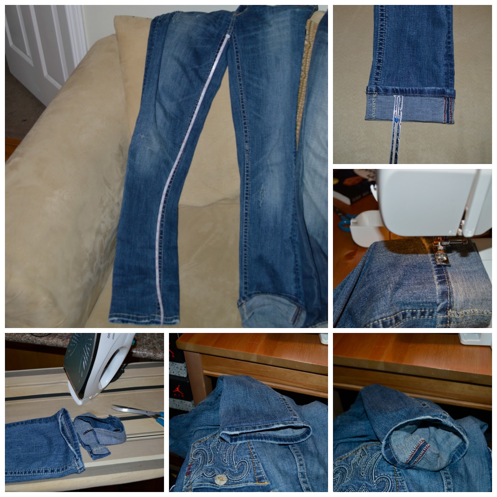 Here are some before and after views of one of the pairs.