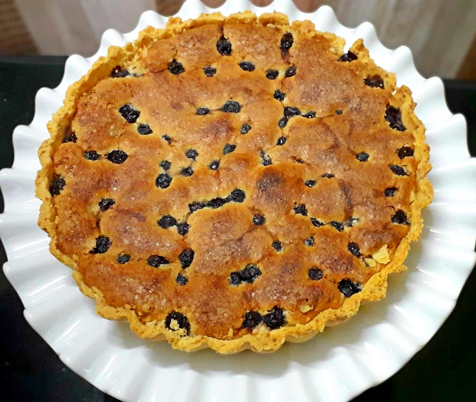 Bake Tales: Blueberry and almond tart and 7 years on