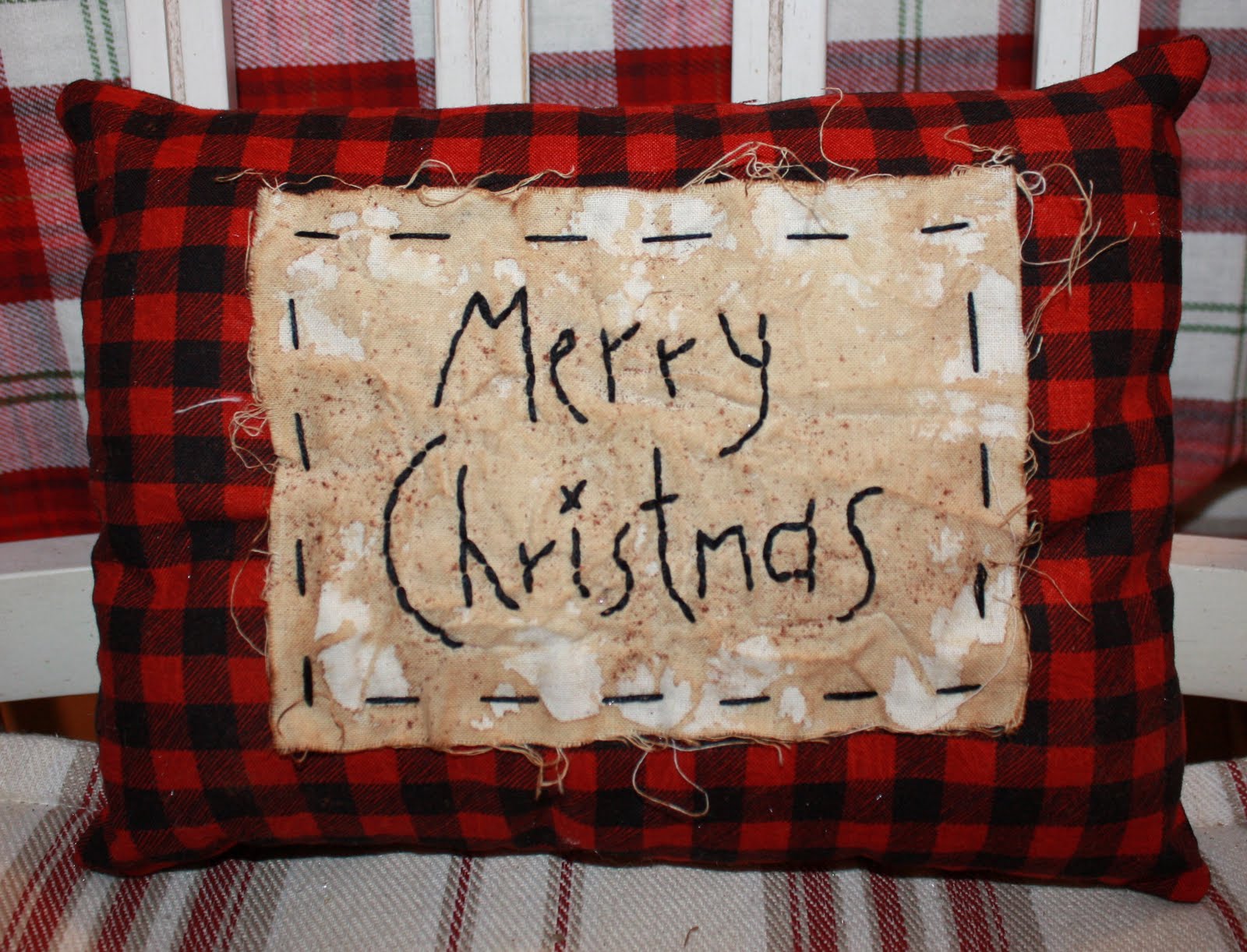 Tina's Primitive Attic: Prim / Shabby Country Pillows