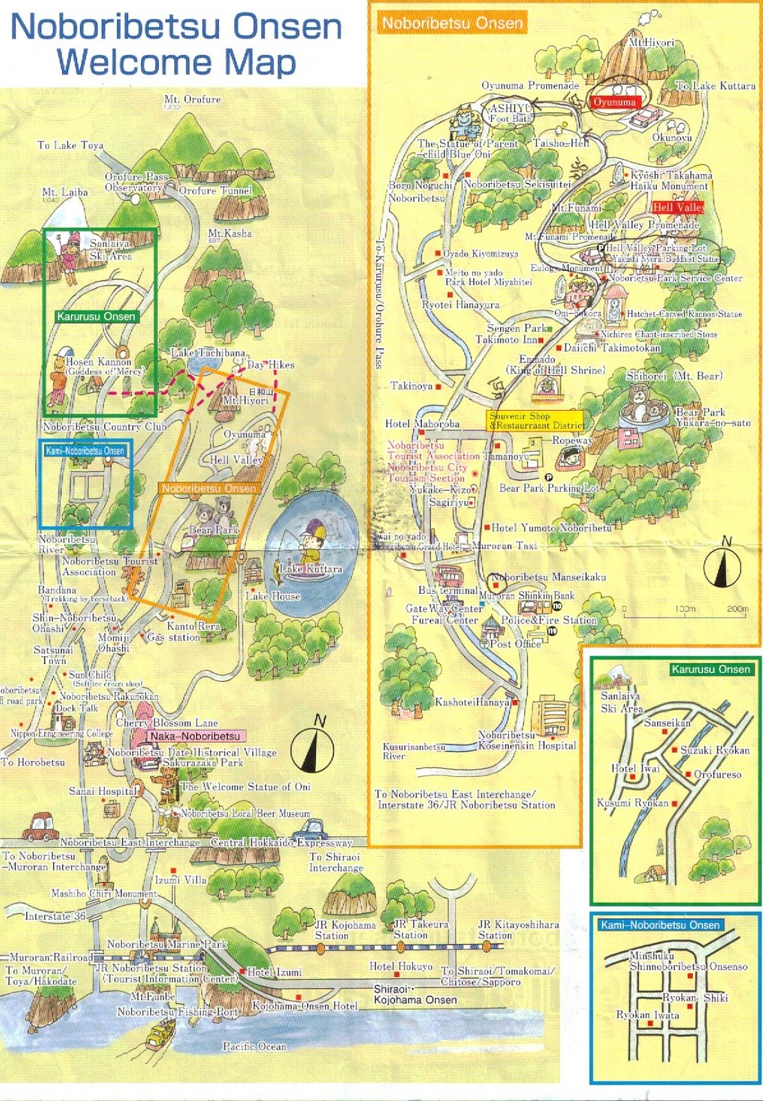 Noboribetsu 登別市: Transport, Stay and Orientation - The Cube
