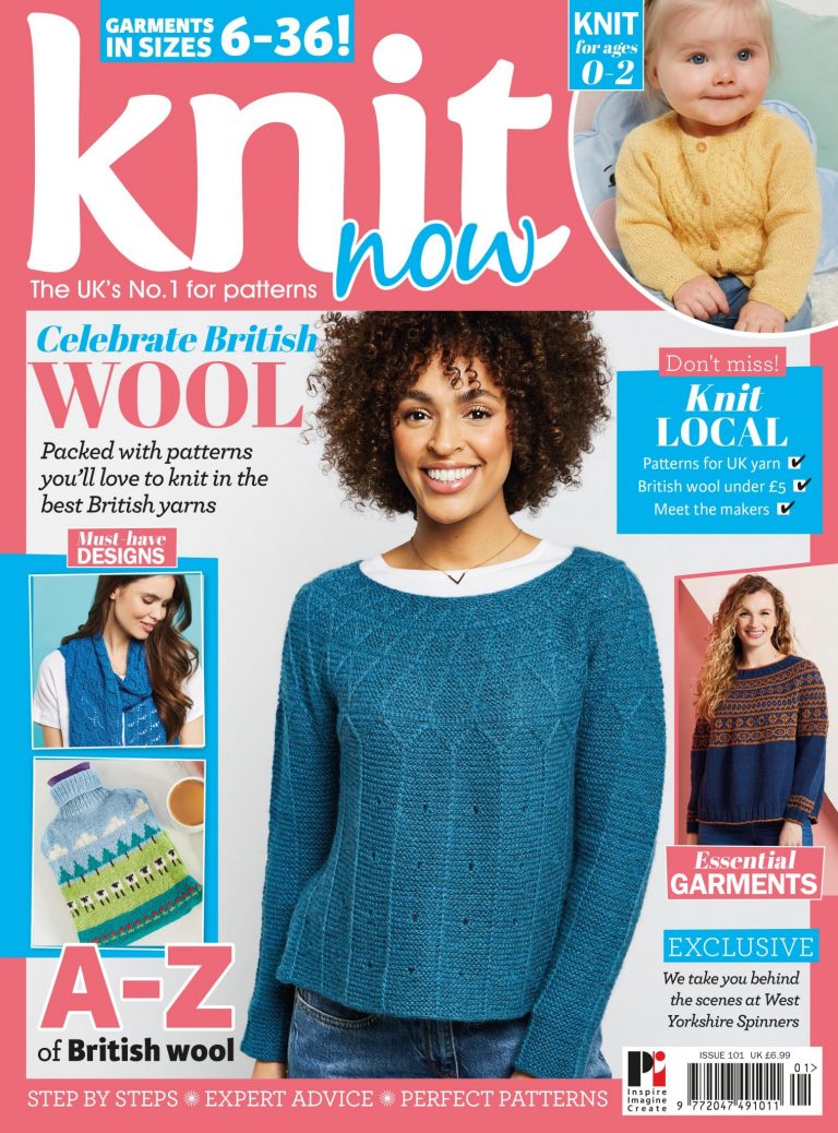 A Woolly Yarn: Review of Knit Now Magazine's 2019 British Issue