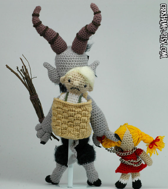 Mighty Distractible: Friday Finds: Evil-Cute Crochet
