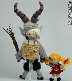 Mighty Distractible: Friday Finds: Evil-Cute Crochet