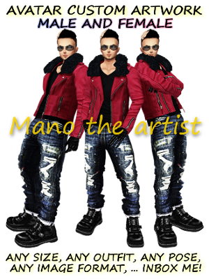 Mano, The Artist - [IMVU]: My Imvu Ads / Portifolio Samples
