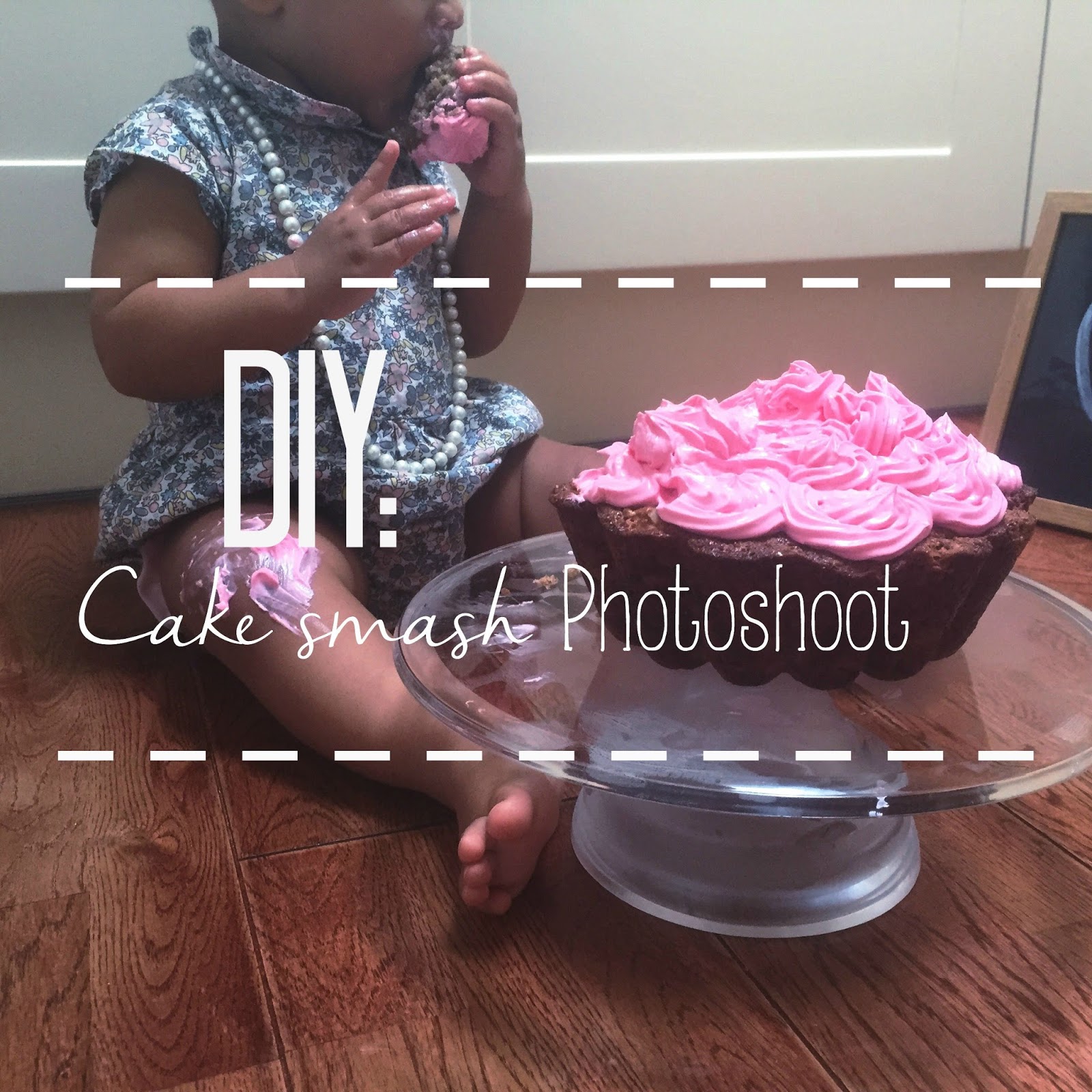 DIY: First Birthday Cake Smash Photo Shoot - Eat.Love.Live
