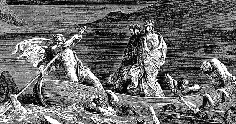 La Divina Comedia de Dante Alighieri: Infierno: Canto VIII