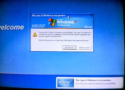 Cara Menghapus Windows Genuine Advantage Notification di Windows XP ...