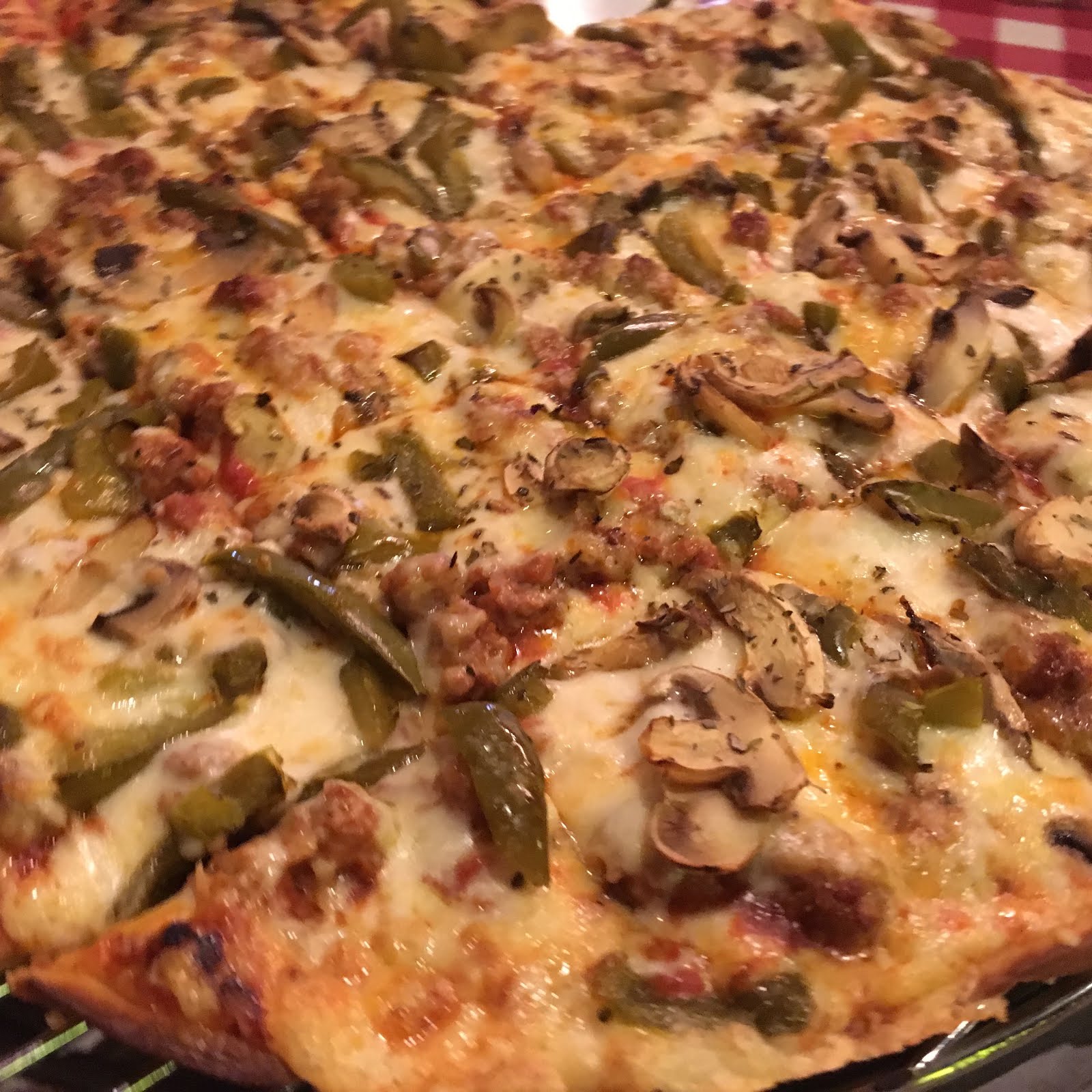 Pizza at the Original Aurelio's