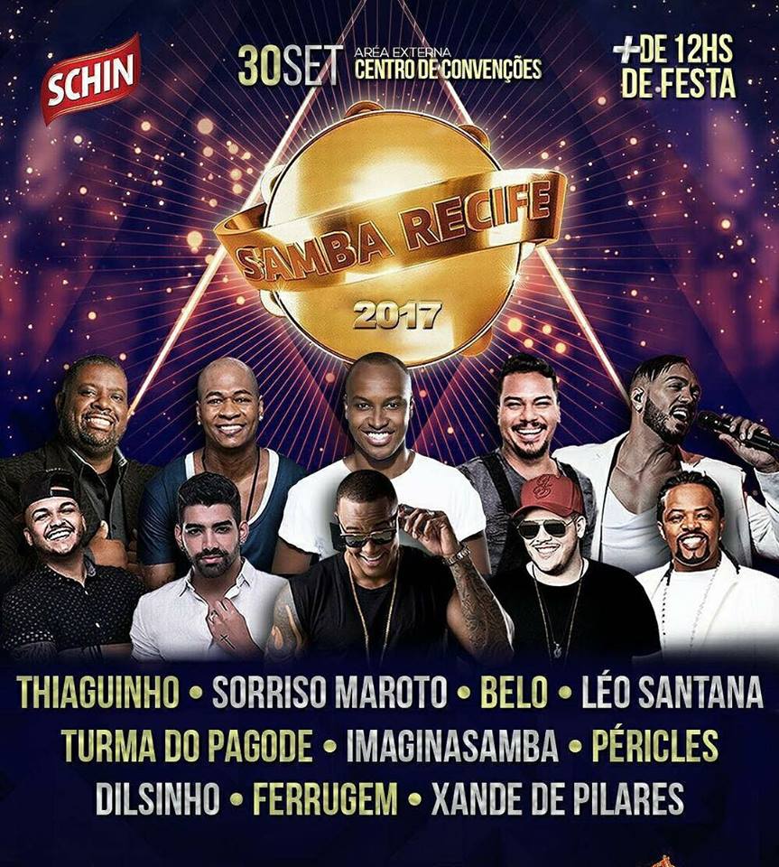ACONTECE: Maior festival de samba e pagode do país, o Samba Recife