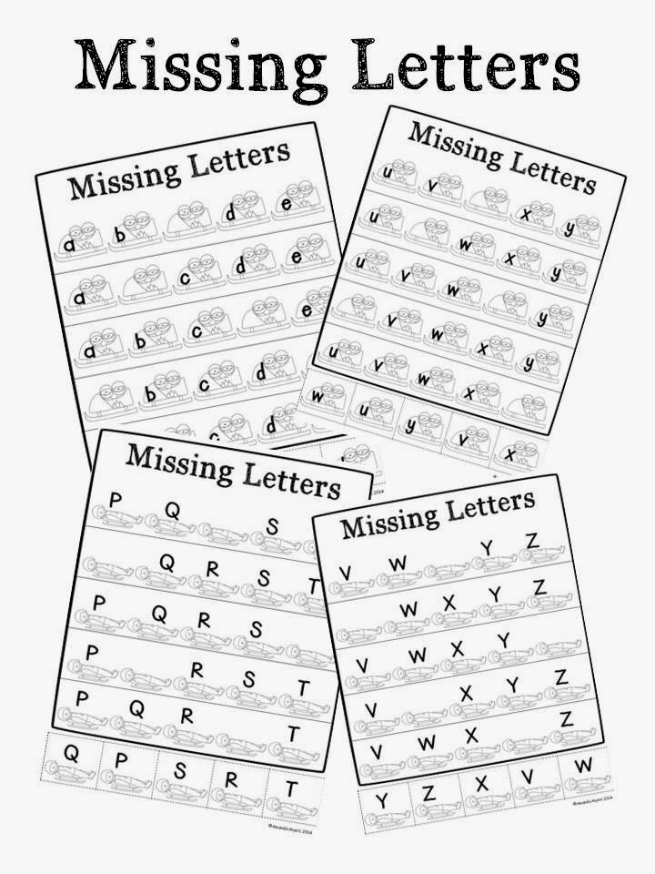 A special kind of class: Winter Sports no prep Alphabet and Bundle