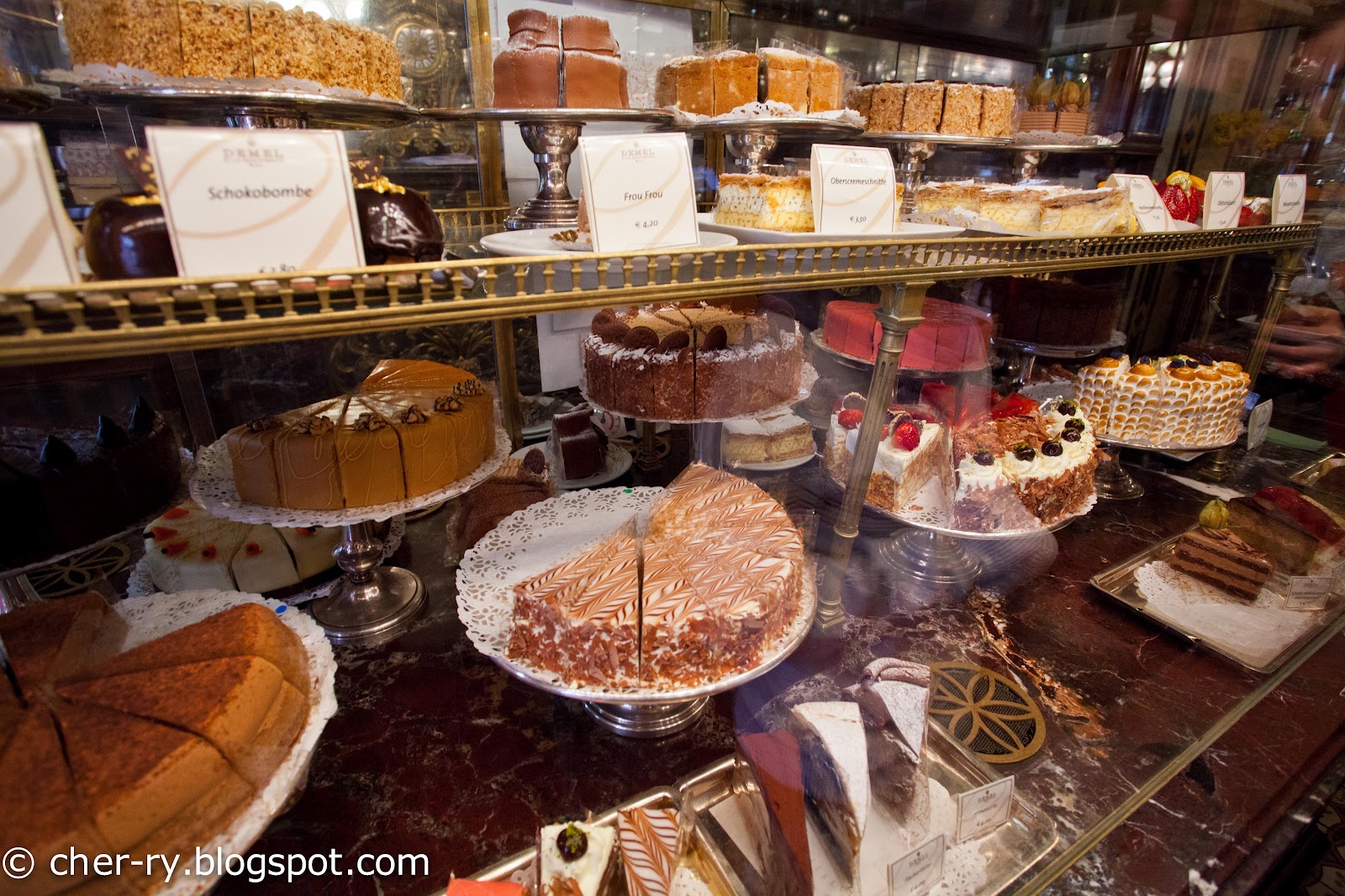 Life of a Lil Notti Monkey: Demel, Vienna