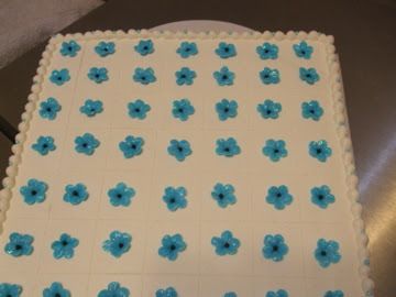 Cakes by Paula: Tiffany Blue Sheet Cakes