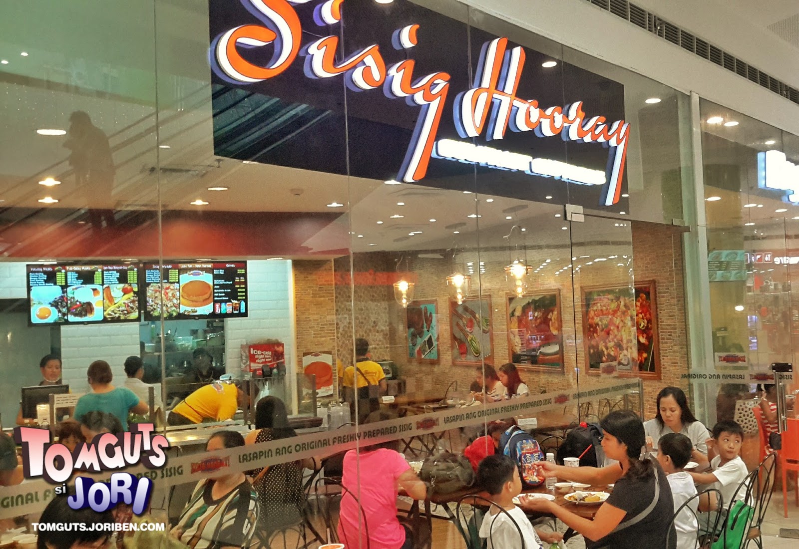 Tomguts si Jori: SM Center Angono Food Crawl: Sisig Hooray