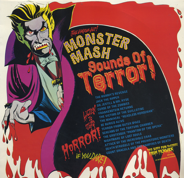 History's Dumpster: Halloween Hits: Sounds Of Terror! - Pickwick ...