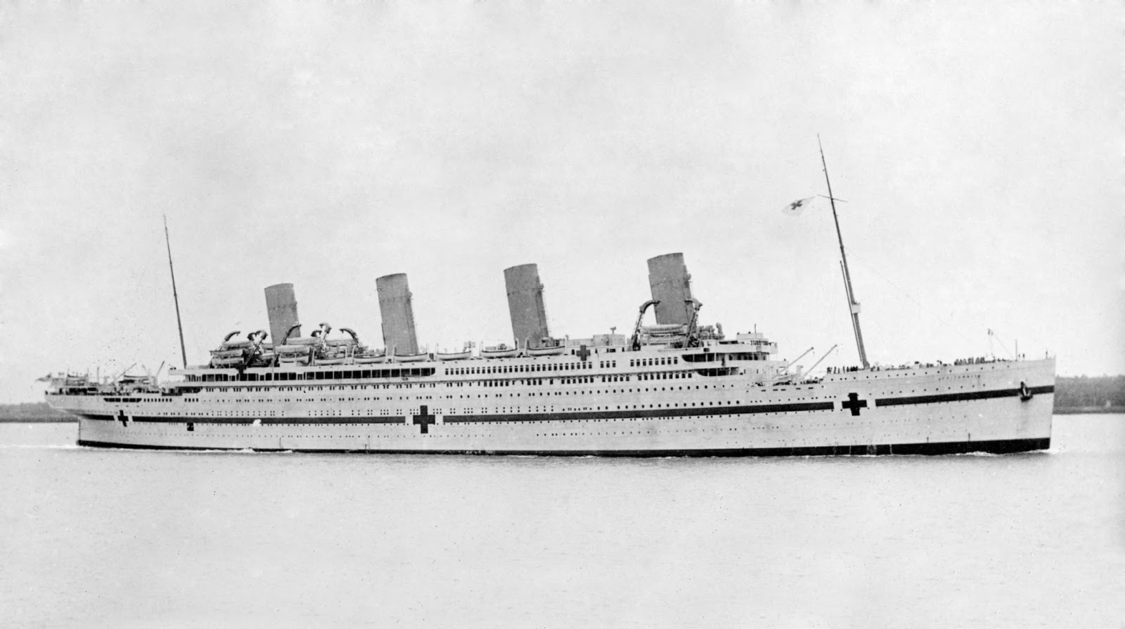 OTD February 26th. 1914 Launching of the HMHS Britannic