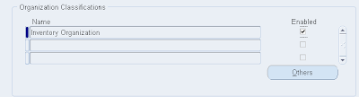 Oracle Inventory Defining Organization « Learn Oracle