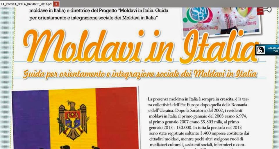 MOLDOVENI ÎN ITALIA