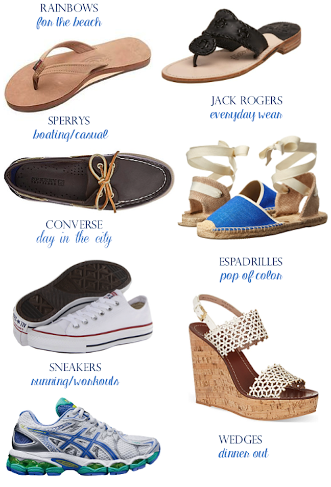 Preppy by the Sea: Seven Shoes