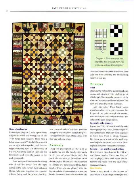 PATCHWORK & STITCHING PASSO A PASSO | Molde para imprimir