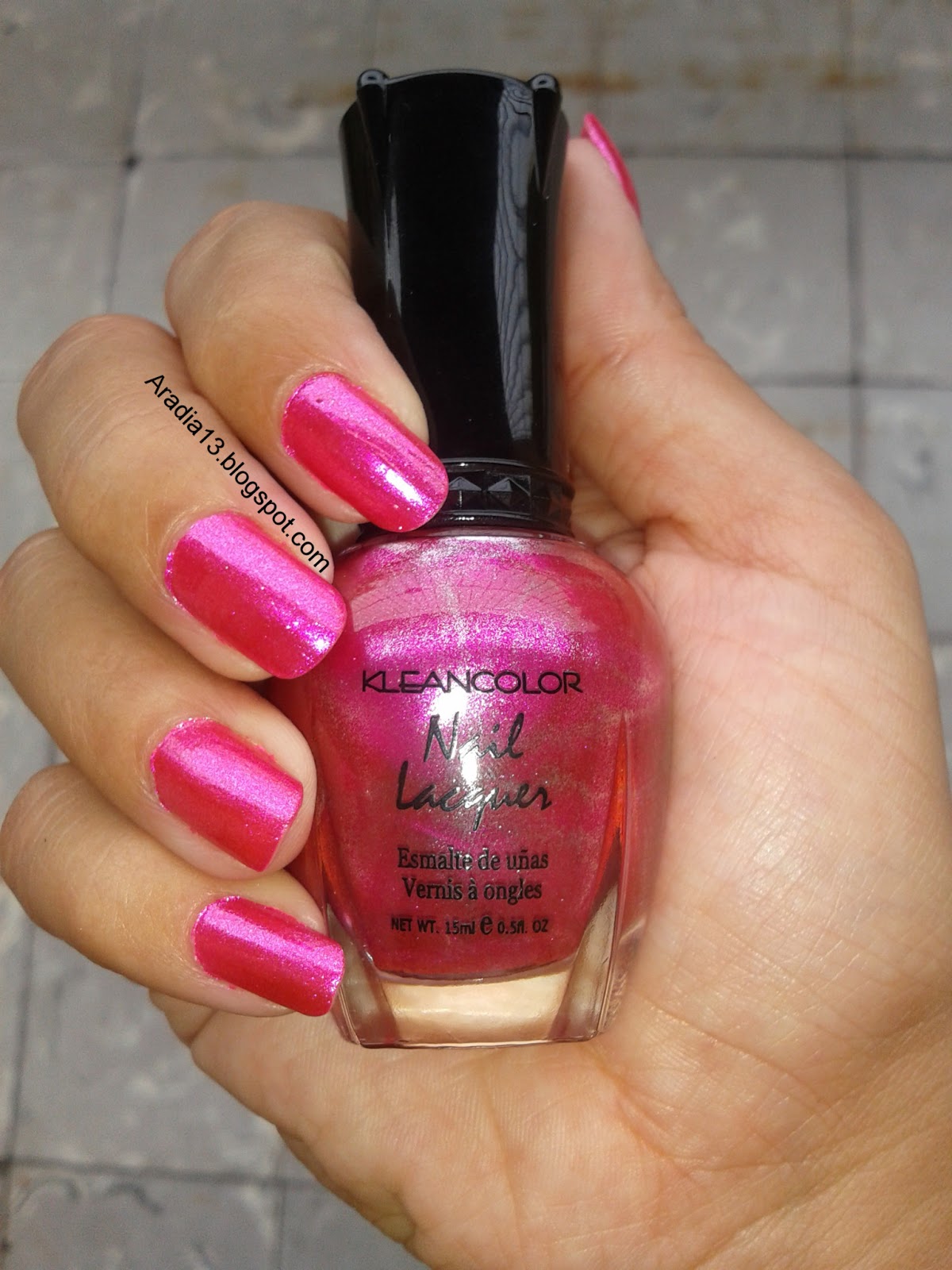 Aradia's blog: Kleancolor - Metallic Pink