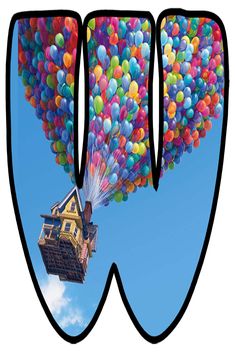 Abecedario de la Película Up. Up Movie Alphabet. - Oh my Alfabetos!