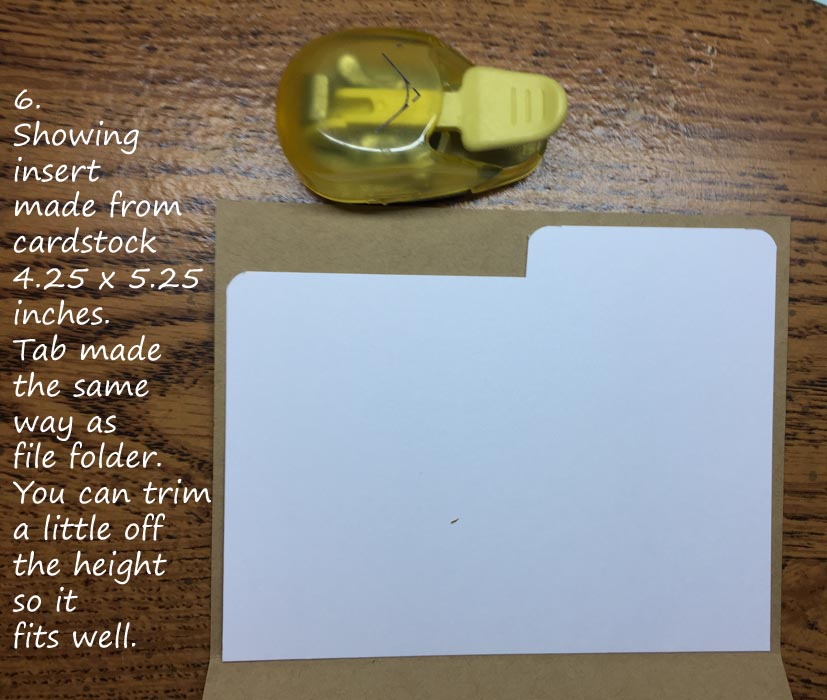 Holmade Laura: File Folder Card Tutorial