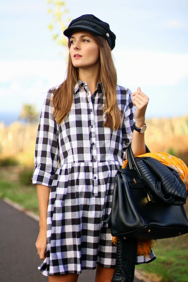 Marilyn's Closet - FASHION BLOG: Checked Dress