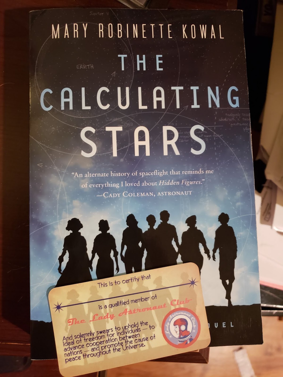TBR 313: The Calculating Stars, by Mary Robinette Kowal
