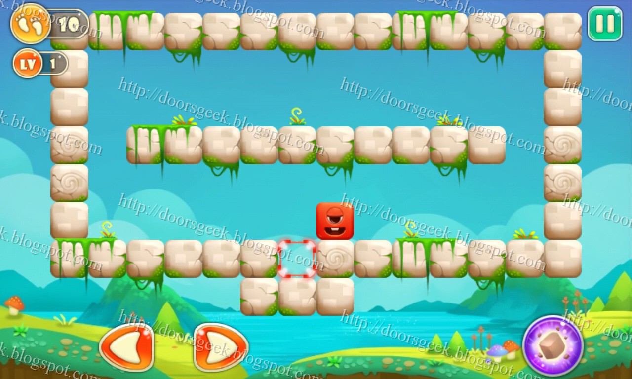 Block Mania [World 1] Level 1 ~ Doors Geek