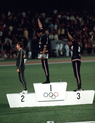 The Civil Rights Movement : 1968 Black Power Salute