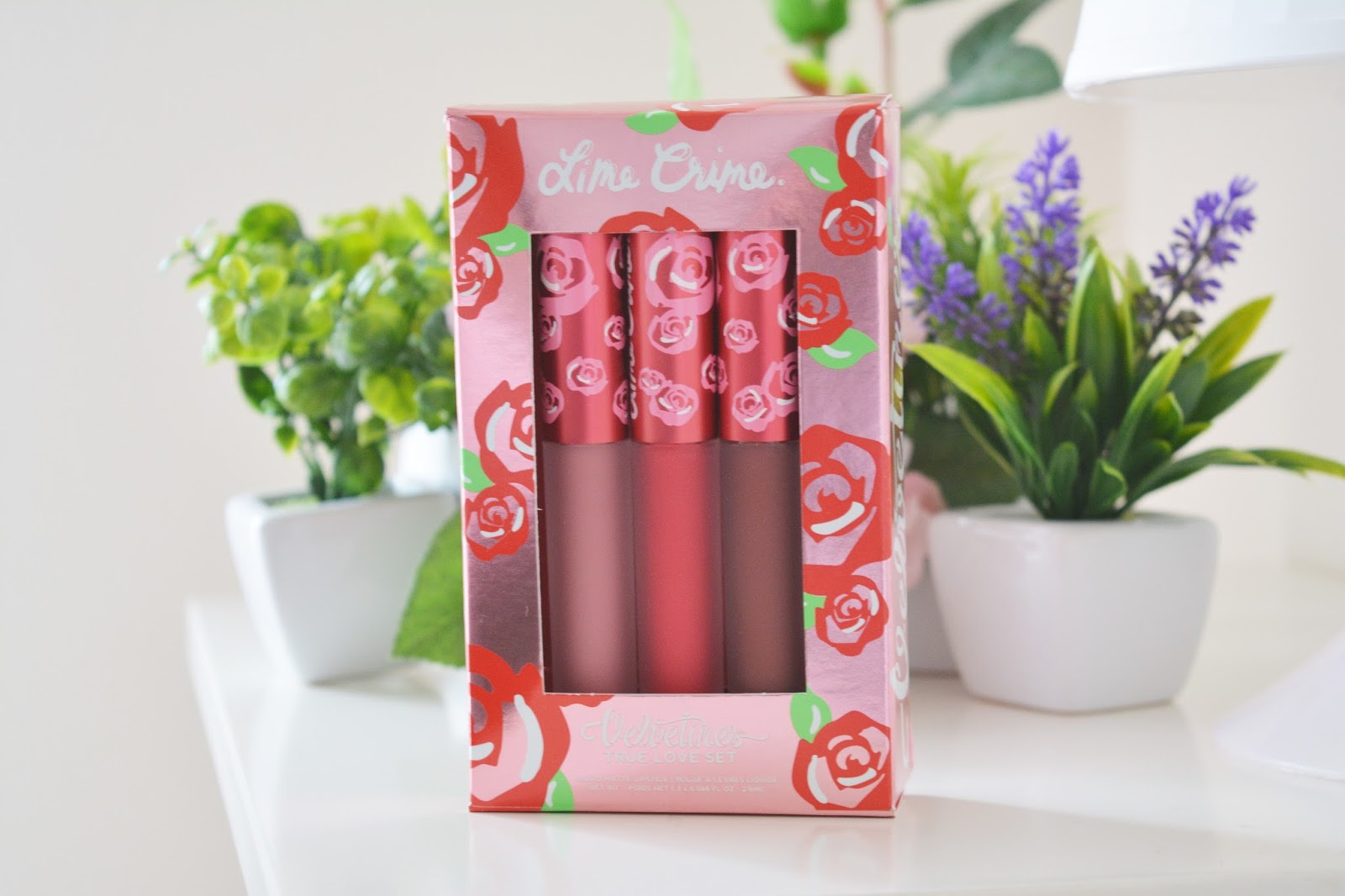 Lime Crime True Love Set - Review + Swatches - Pink Ivory Makeup