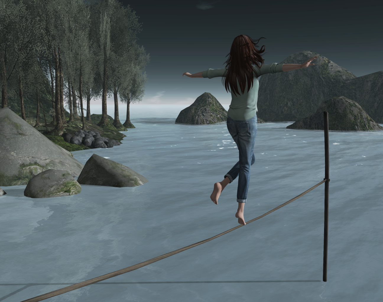 Double Exposure: The Attitude Is In the Pose