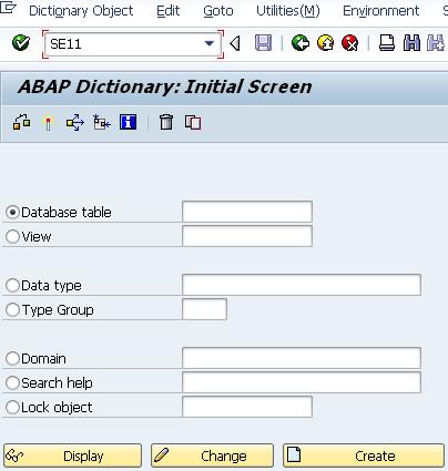 ABAP DATA DICTIONARY - Abap Mentors