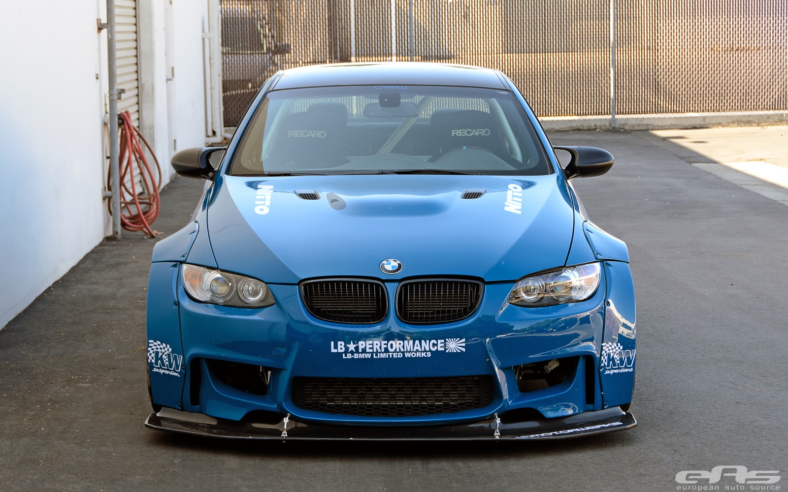 Laguna Seca Blue BMW E92 M3 With LB Performance Kit : ebeasts.com
