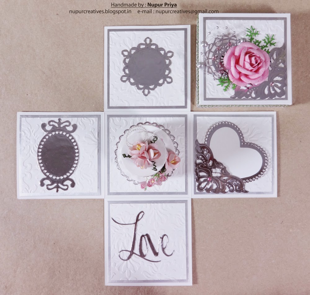 nupur creatives: Experiments with paper cake