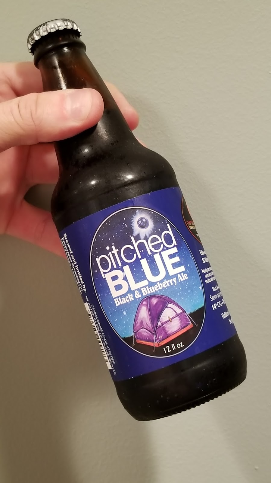 Sip and Puff: Empyrean Brewing Co. - "Pitched Blue" ale